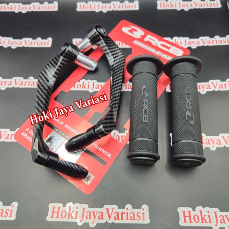 Jual Paket 2in1 Handgrip RCB HG55 Original + Proguard Karbon Sabit ...