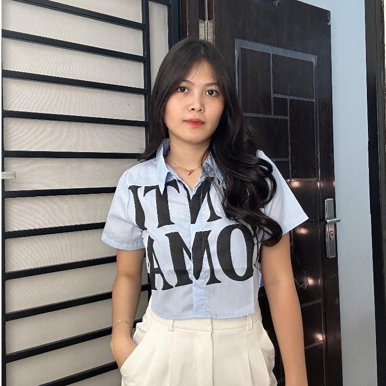 Jual CROP TOP G.WOM*N | ATASAN GENTLE W | TOP GW | Shopee Indonesia