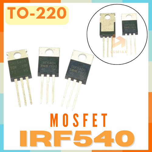 Jual Mosfet irf540 irf540n irf 540 IRF540 IRF540n IRF 540 MOSFET TO-220 | Shopee Indonesia