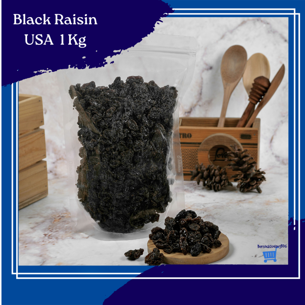 Jual Kismis / Raisin Hitam / Black Raisin / Dark Raisin / Organic ...