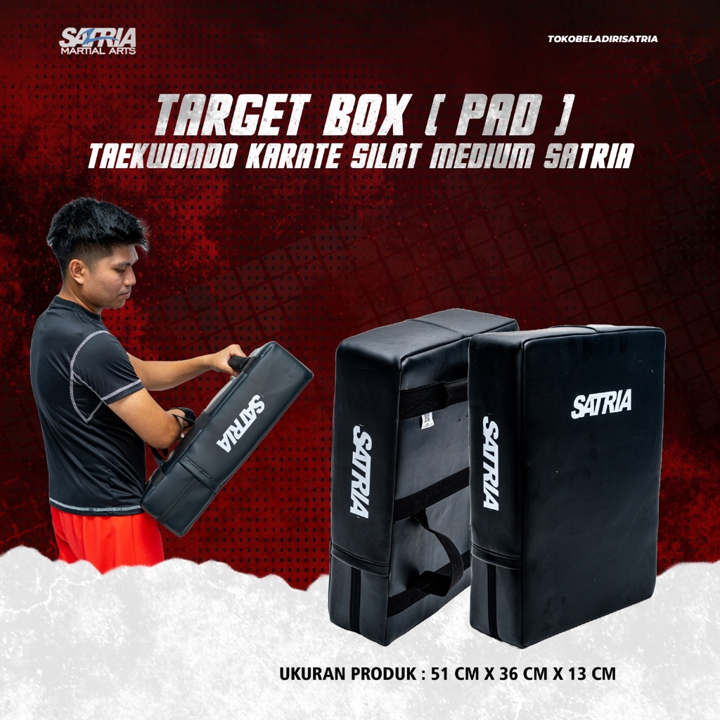 Jual TARGET TAEKWONDO KARATE SILAT / BOX PAD MEDIUM SATRIA | Shopee Indonesia
