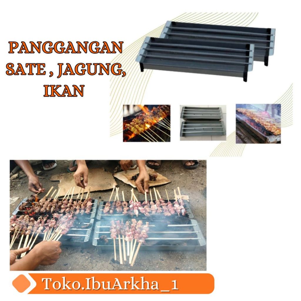 Jual Pemanggang Sate Tempat Bakaran Sate Tempat Pembakaran Sate ikan ...