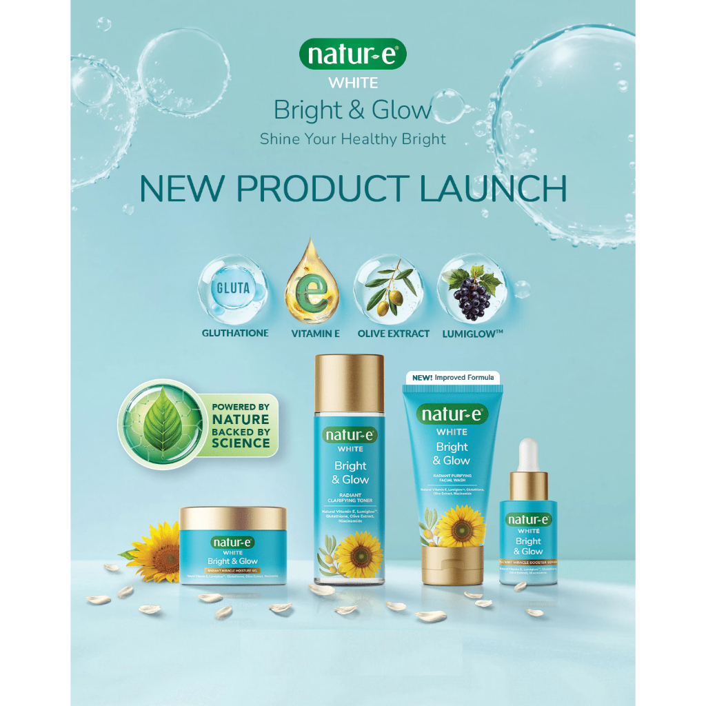Jual NATUR-E white Bright & glow series, SUNSCREEN , SERUM, MOIST ...
