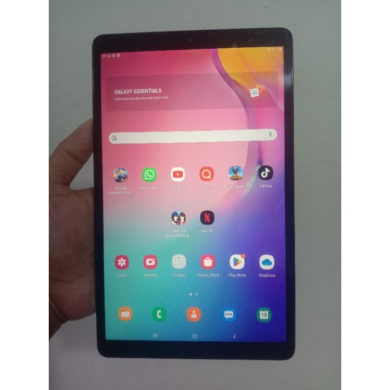 Jual SAMSUNG TAB A T515 10.1 2019 RAM 3/32gb ANDROID 11 4GLTE SEIN DLL ...