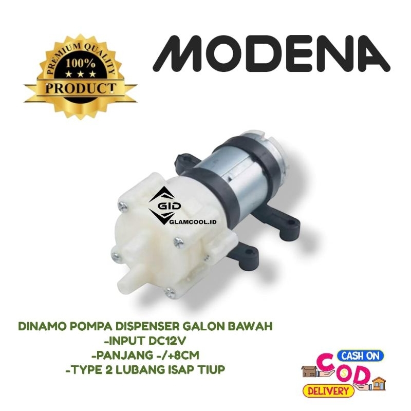 Jual MODENA PUMP | POMPA AIR DISPENSER GALON BAWAH MODENA DINAMO ...