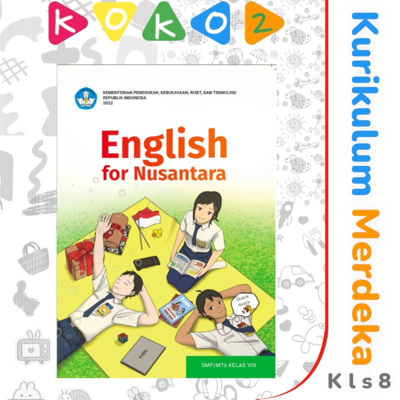 Jual BUKU PAKET BAHASA INGGRIS KELAS 8 SMP KURIKULUM MERDEKA | Shopee ...