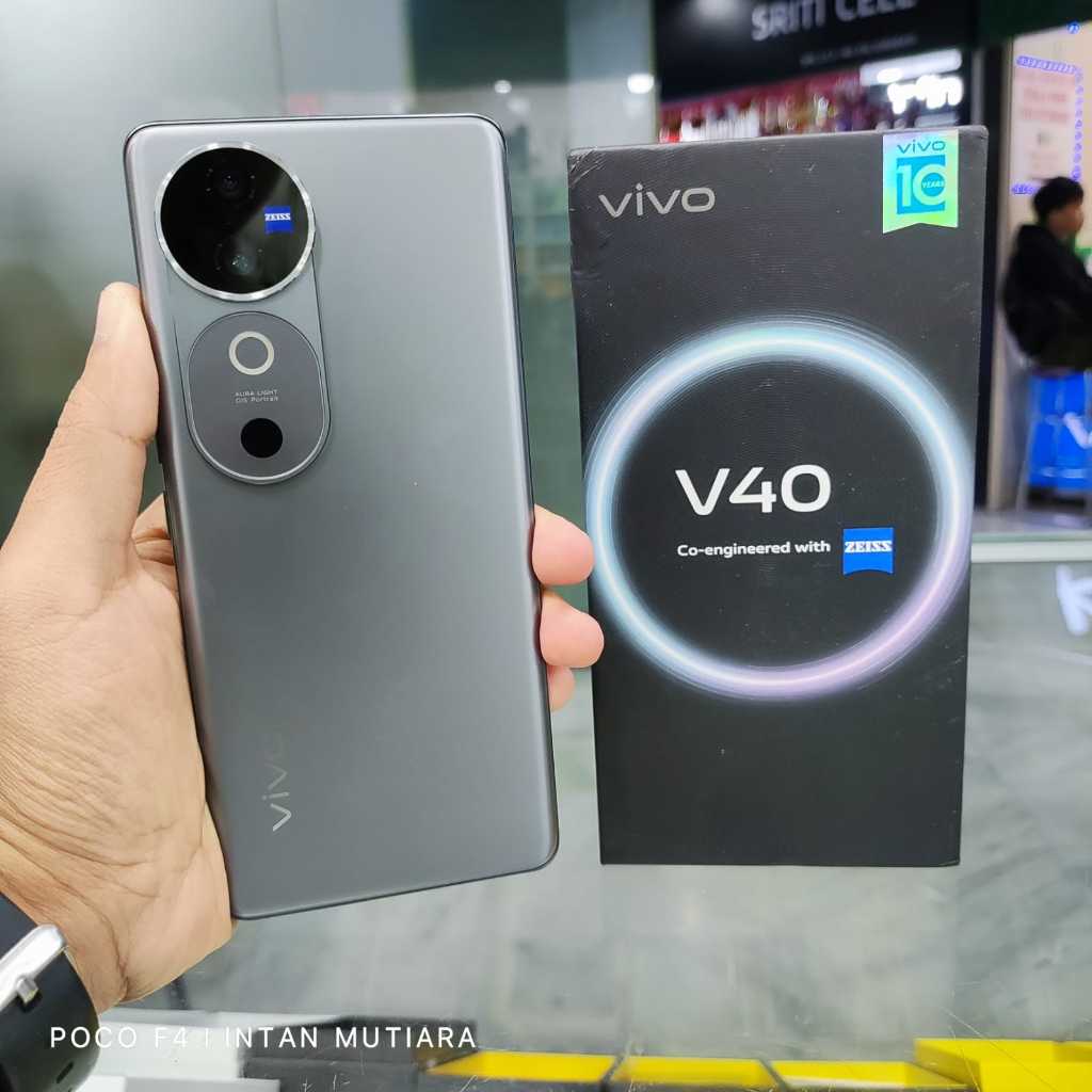 Jual Vivo V40 5G Ram 12 Rom 256GB Second Original Resmi Indonesia | Shopee Indonesia