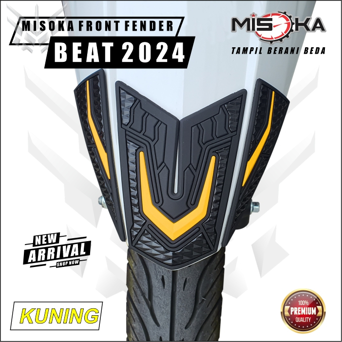 Jual Misoka Front Fender Cover Beat Deluxe Generasi 2 2024 Keyless Beat ...