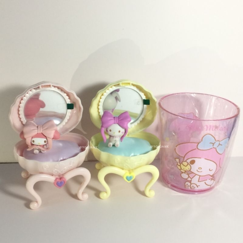 Jual [ready] sanrio shell dresser my melody wish me mell figure gelas mamel | Shopee Indonesia