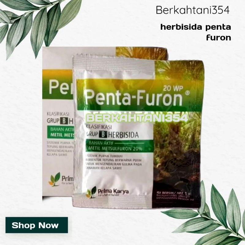 Jual HERBISIDA PRA TUMBUH METIL METSULFURON 20% penta furon 5gram ...