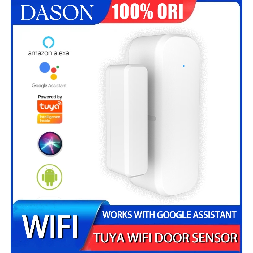 Jual Smart Wifi Door Window Sensor Smart Home Door Windows Sensor ...