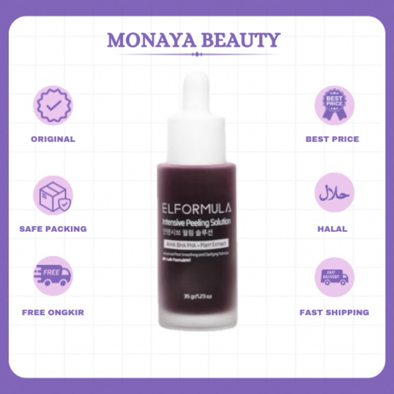 Jual ELFORMULA Intensive Peeling Solution - Serum Exfoliasi Wajah ...