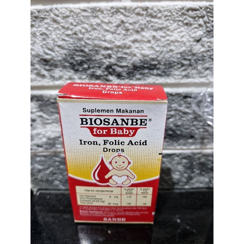Jual BIOSANBE DROPS FOR BABY 15 ML | Shopee Indonesia