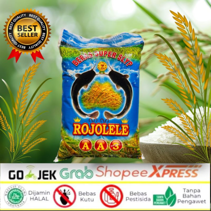 Jual Beras Cap Rojolele Super AAA 5 Kg 10 Kg 15 Kg 20 Kg | Shopee Indonesia