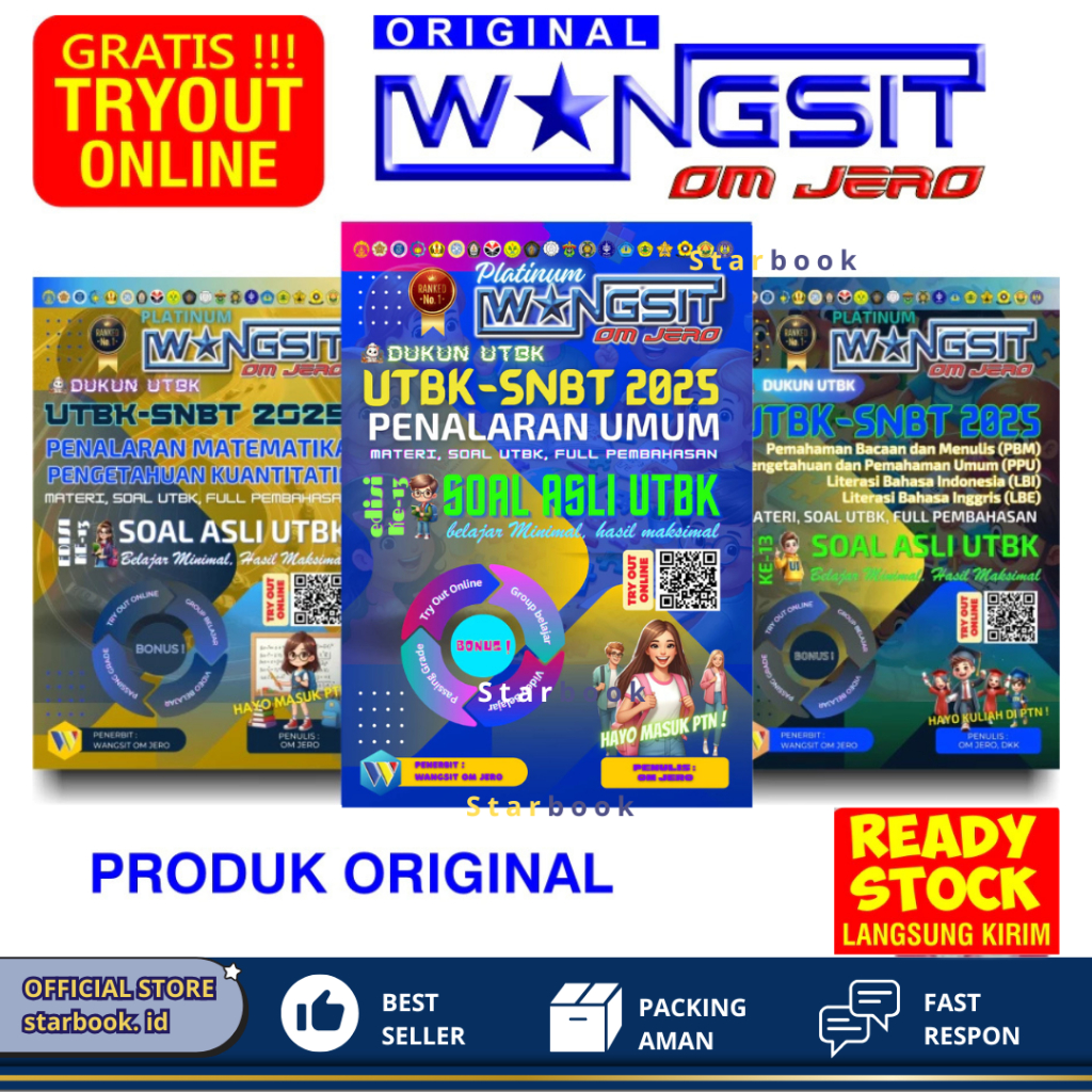 Jual [UTBK 2025] Buku Wangsit Om Jero UTBK SNBT 2025 | Shopee Indonesia