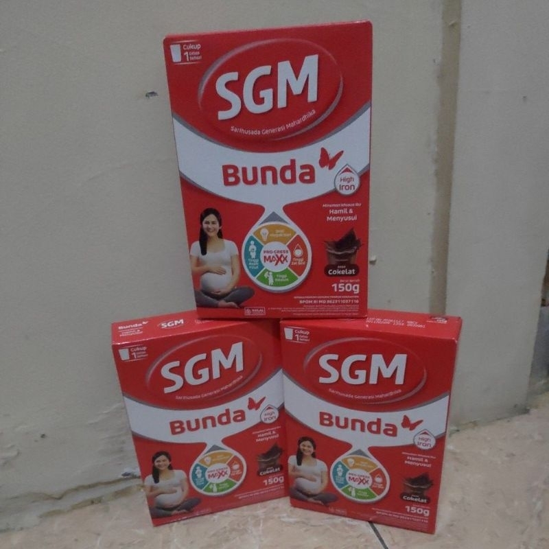 Jual SGM Bunda - Susu Bubuk Ibu Hamil dan Menyusui Rasa Cokelat 150gr | Shopee Indonesia
