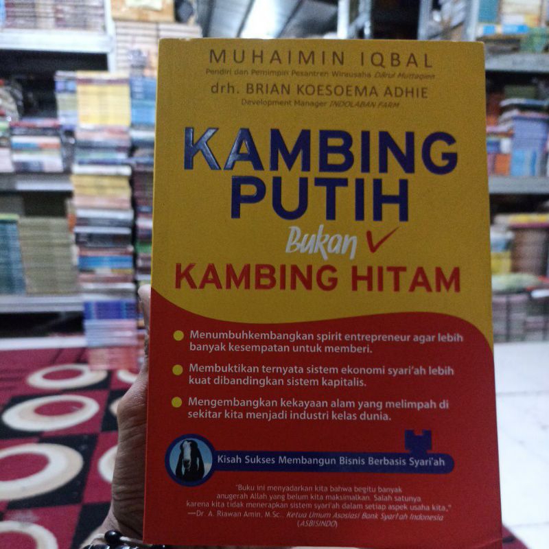 Jual BUKU PENGEMBANGAN DIRI / MOTIVASI / BACAAN INSPIRASI / KAMBING PUTIH BUKAN KAMBING HITAM ...