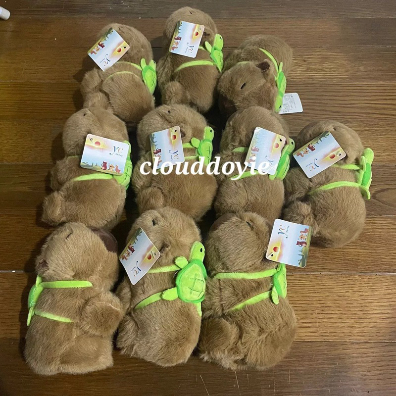 Jual [READY STOCK] ORI CH CLINGY BONEKA HUGGIE CAPYBARA WRISLET DOLL ...