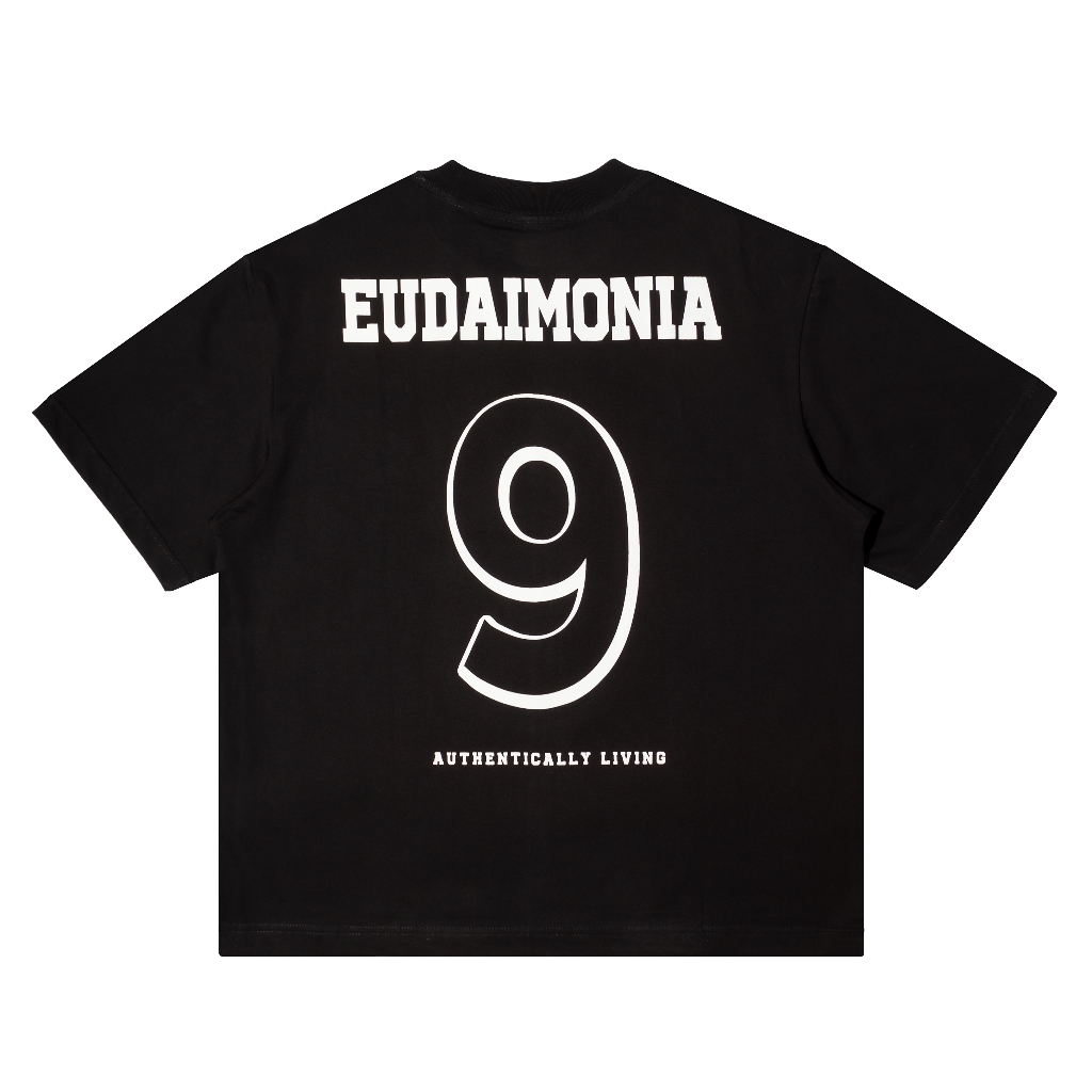 Jual Eudaimonia - Authentically Living Black T Shirt | Shopee Indonesia
