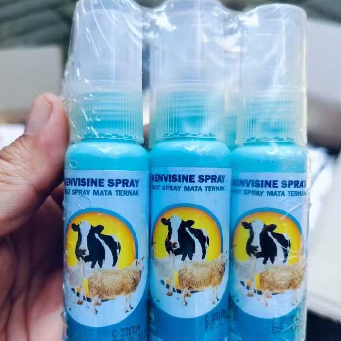 Jual Genvisine Spray 30 ML Obat Spray Sakit Mata Pada Hewan Ternak Sapi ...