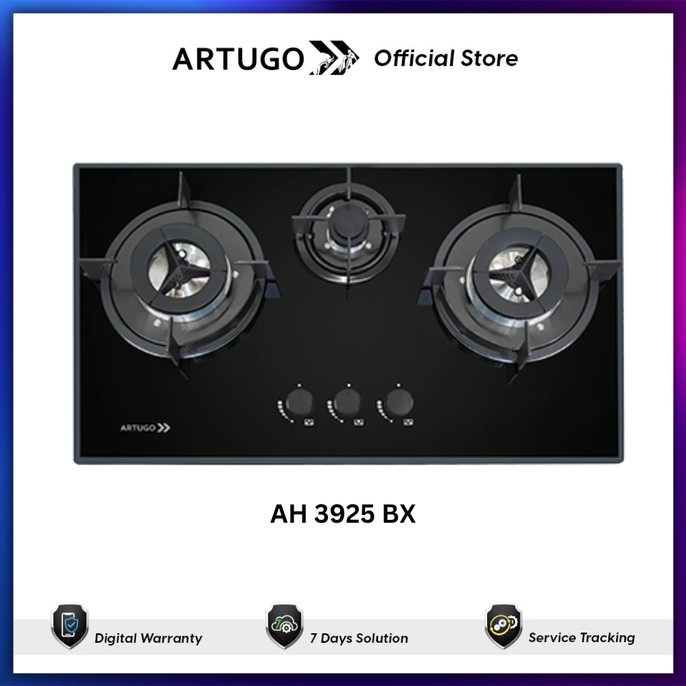 Jual Kompor Tanam Gas AH 3925 BX ( Built In Gas Hob ) | Shopee Indonesia
