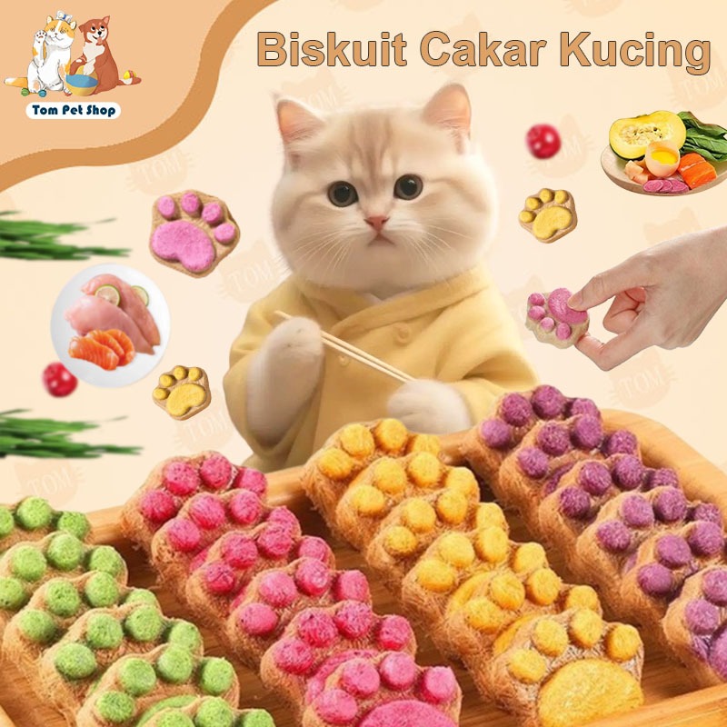 Jual Snack Kucing - Camilan dada ayam dan kuning telur Biji-bijian ...