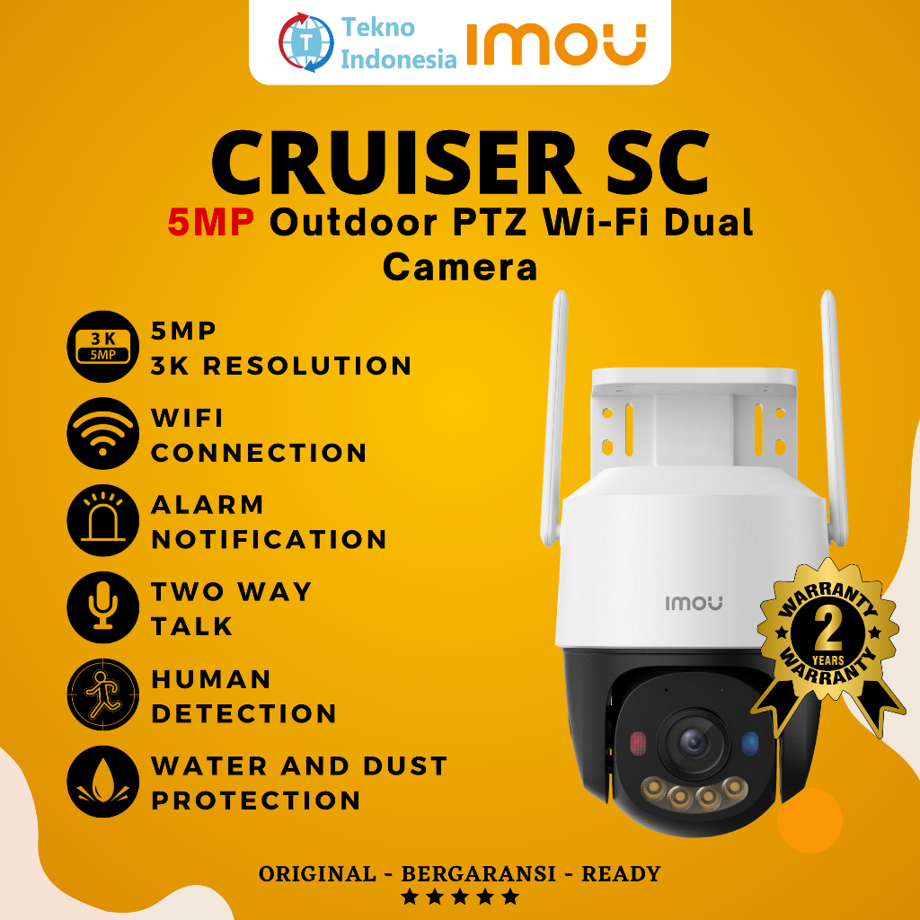 Jual IMOU Cruiser SC 4G 5MP IPC-K7FP-5H0WE PT Camera Cctv Outdoor Full ...