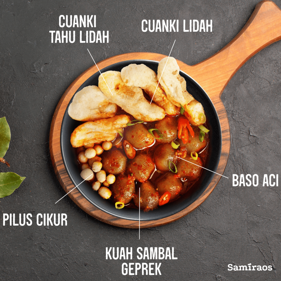 Jual SAMI RAOS - Extra Toping Baso Aci Geprek | Shopee Indonesia