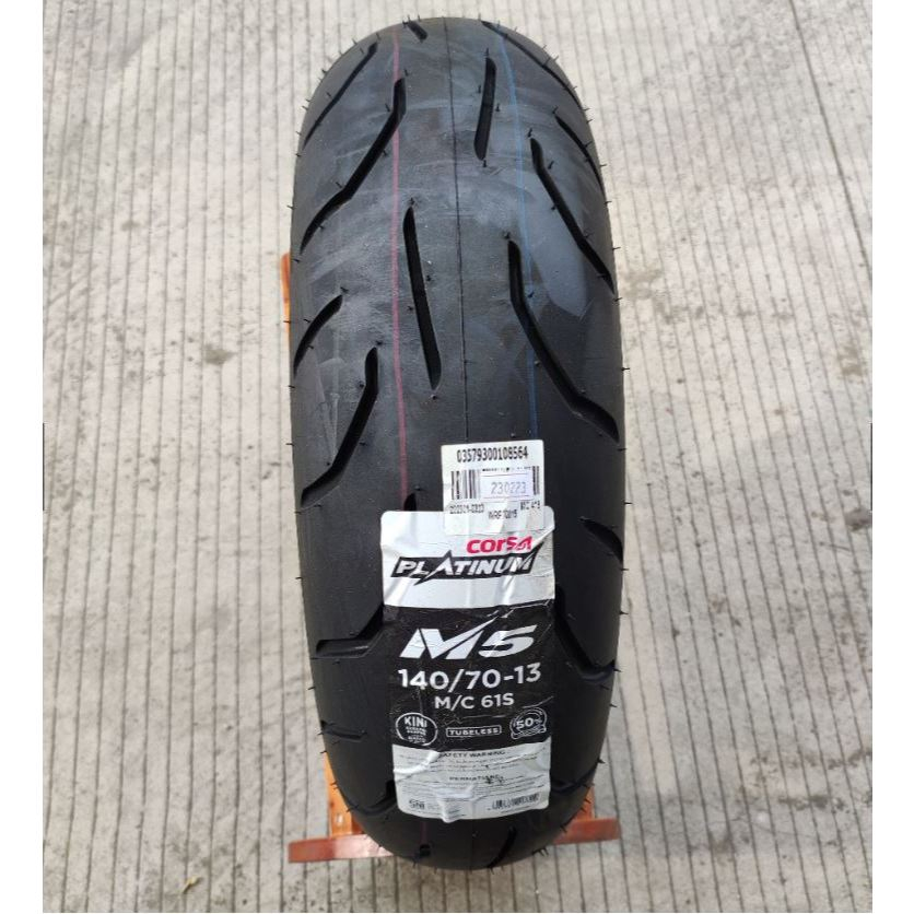 Jual Corsa M5 Ukuran 140/70-13 Tubeles Produksi Terbaru 2024 Untuk NMAX ...