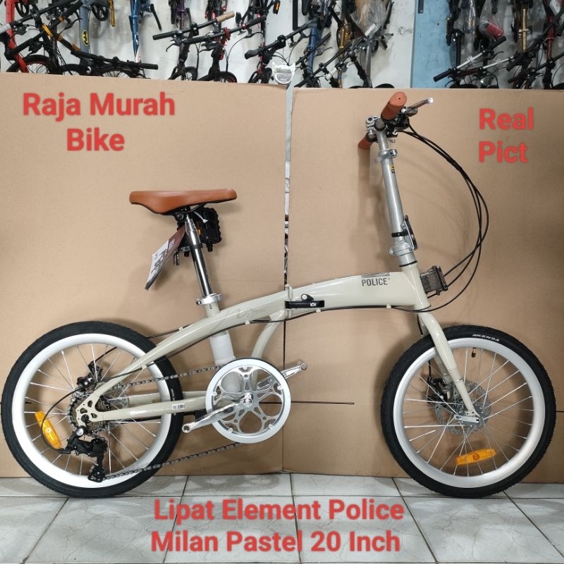 Jual Sepeda Lipat Element Police Milan Pastel 20 Inch Lipat 20 Inch ...