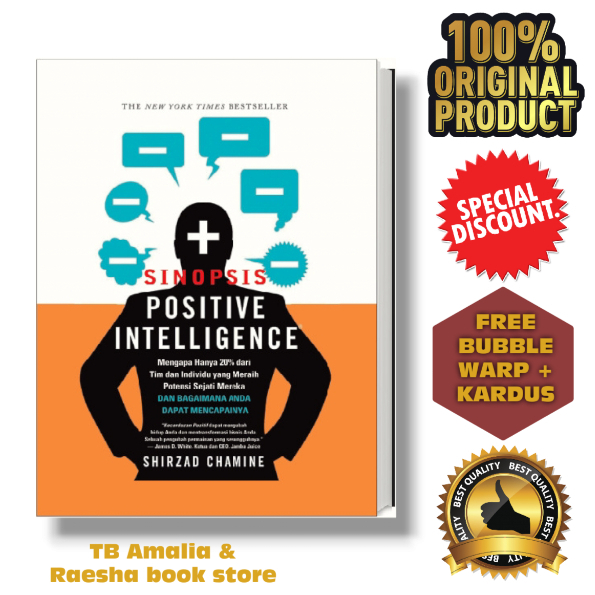 Jual Buku Positive Intelligence - Shirzad Chamine - Sinopsis | Shopee ...