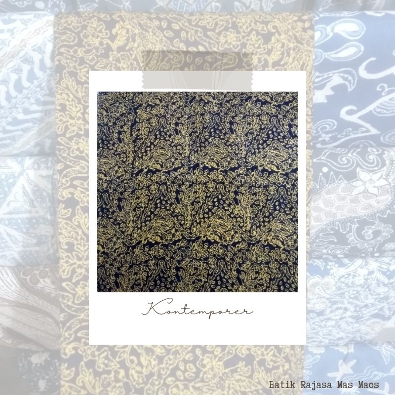 Jual Batik Cap Motif Kontemporer By Rajasa Mas Maos Cilacap | Shopee ...