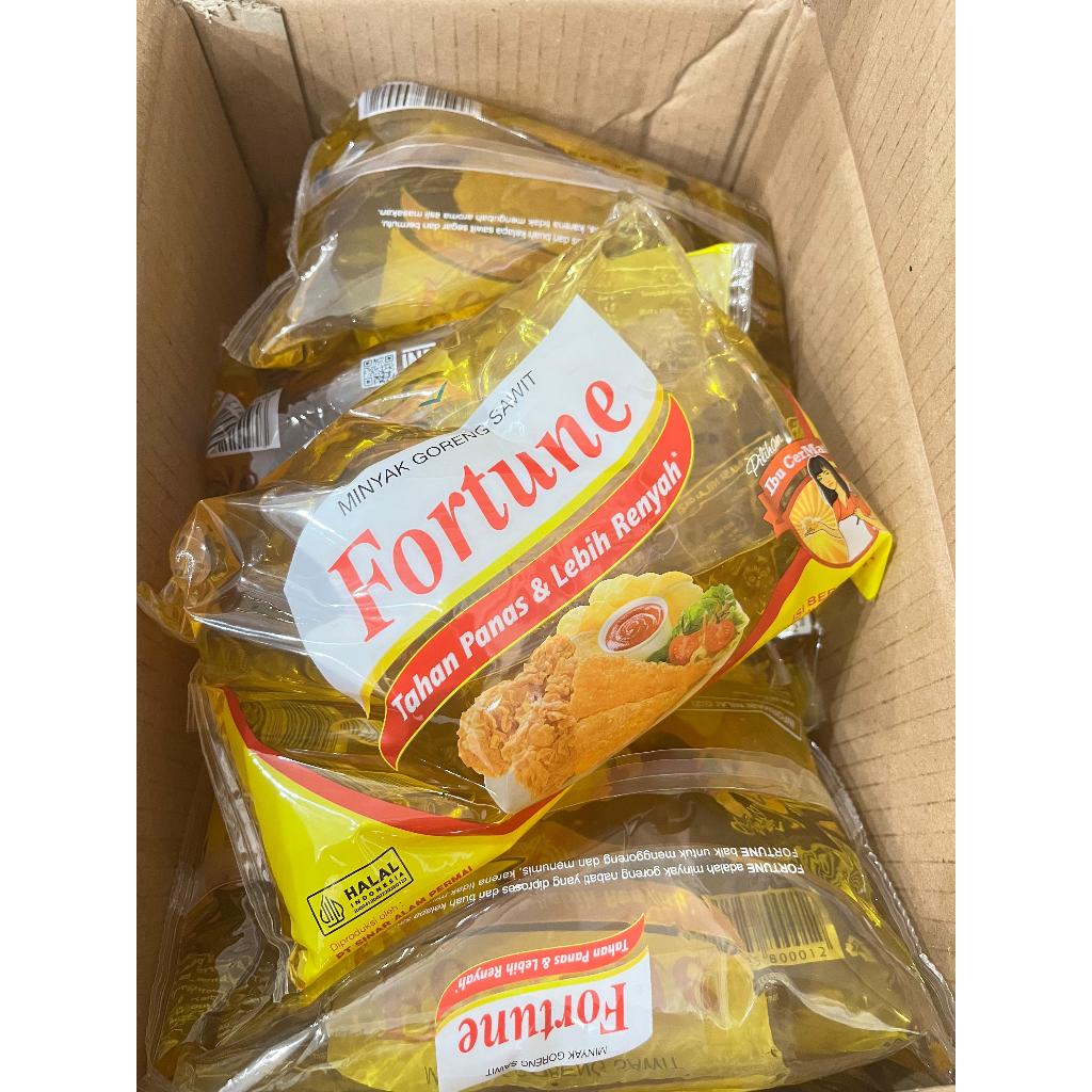 Jual 1 DUS Minyak Goreng FORTUNE 1 Liter (24pcs) LEBIH HEMAT | Shopee ...