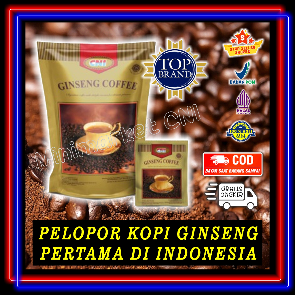 Jual Ginseng Coffee C N I Ginseng Kopi Pertama di Indonesia Dengan ...