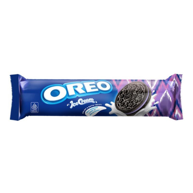 Jual Oreo Biskuit Es Krim Bluberi 119.6 g | Shopee Indonesia