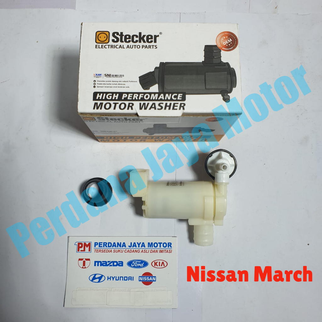 Jual Motor Washer Pompa Air Wiper Kaca Nissan March Juke New Livina L12 ...