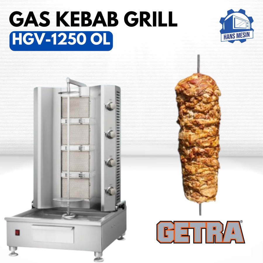 Jual GAS KEBAB GRILL (GETRA) HGV-1250OL | Shopee Indonesia