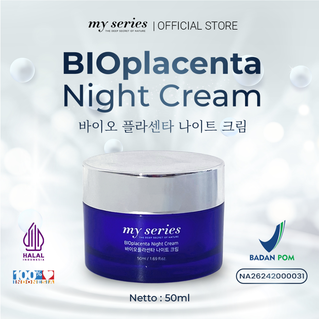 Jual My series Bioplacenta Night Cream 50ml / myseries bio placenta ...