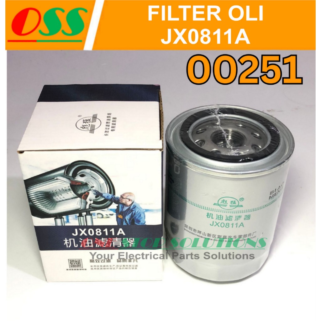 Jual FILTER OLI OIL FILTER JX0811A ENGINE R4105 WEIFANG KOFO RICARDO ...