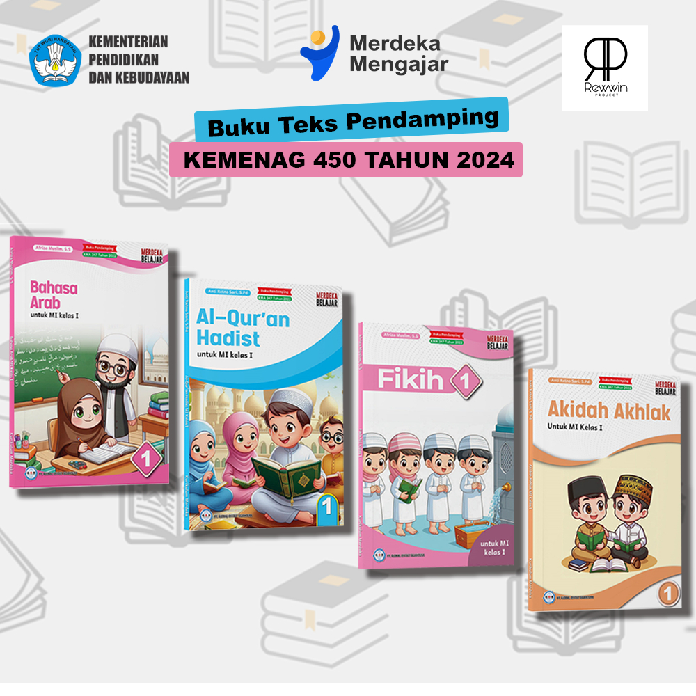 Jual Buku Pendamping SISWA KMA 450 Th. 2024 Untuk Madrasah Ibtidaiyah (MI) Kelas 1 - KURIKULUM ...