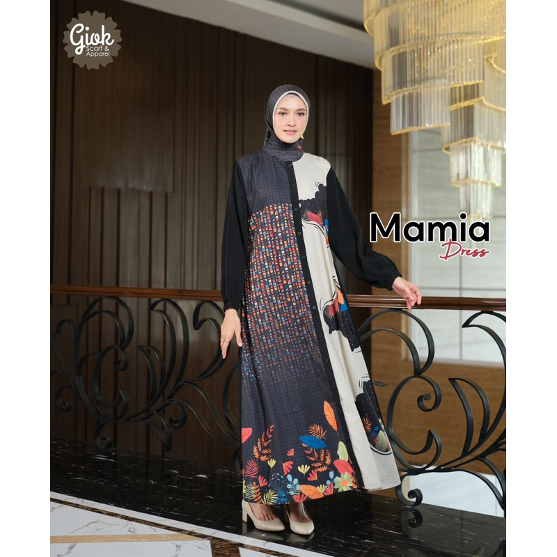 Jual Mamia Dress by Giok Apparel - Dress printing gamis motif lucu ...