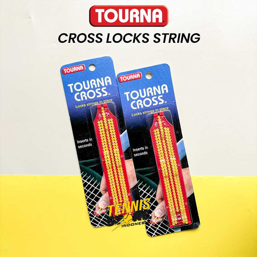 Jual Tourna CROSS STRING SAVERS / LOCKS STRING Original | Shopee Indonesia