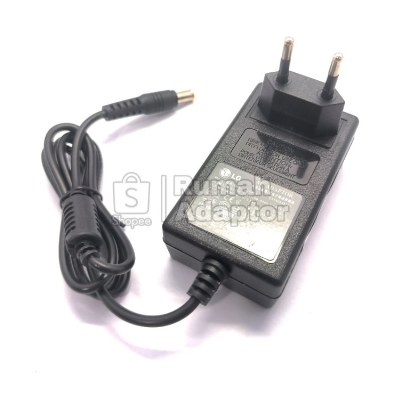 Jual Adaptor LG, Adaptor TV LG, Smart tv LG 19v 0.84a | Shopee Indonesia