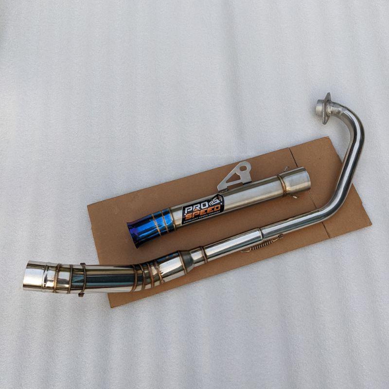 Jual Open spec pipe exhaust prospeed Canister tube type 51mm for Tmx ...