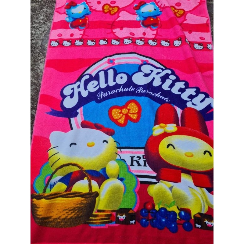Jual Hello Kitty Handuk anak Ukuran 70cm x 140cm Terbaru Karakter ...