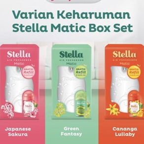 Jual STELLA AIR FRESHNER MATIC+REFILL 160ML (baca deskripsi produk ...