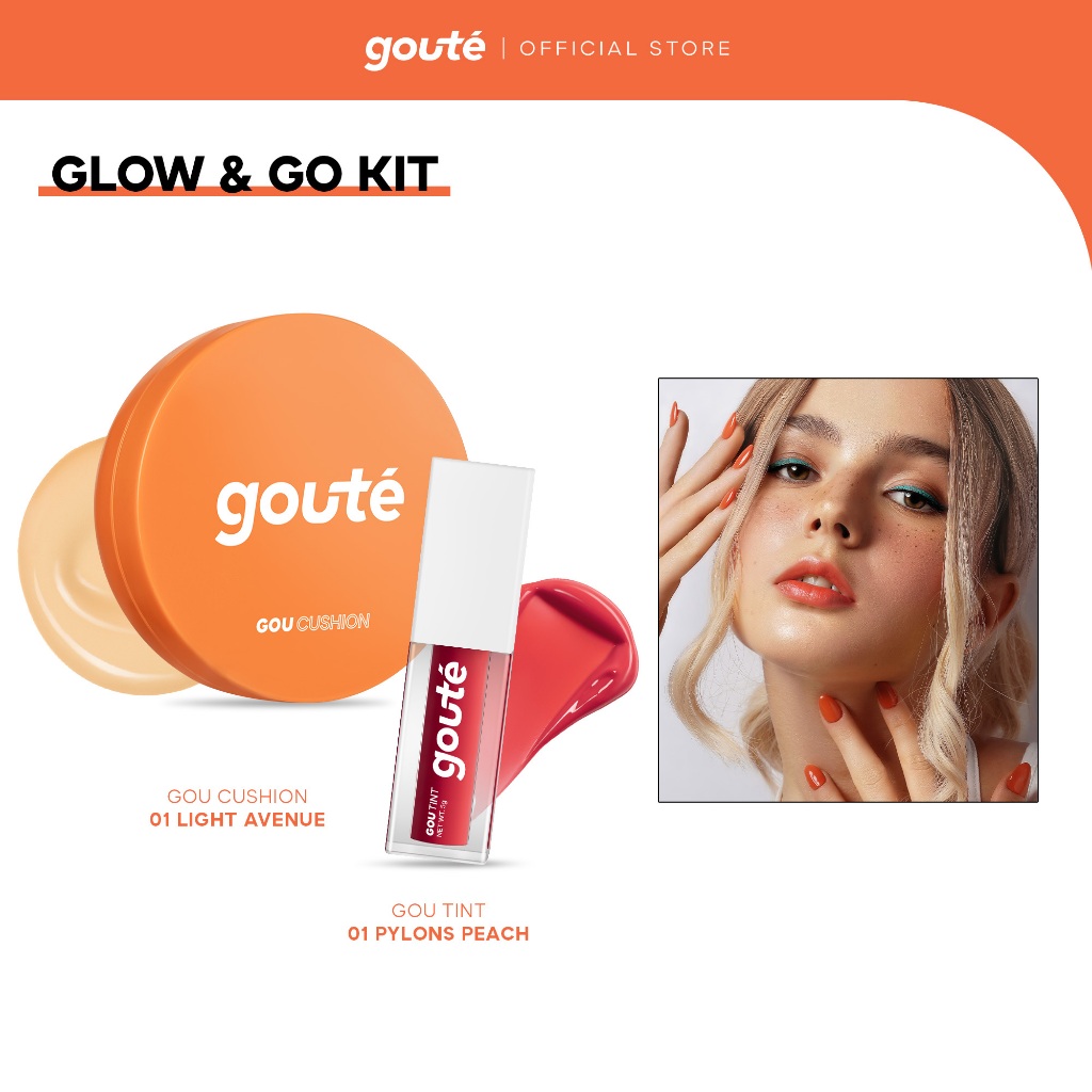 Jual [Bundling] gouté Goucushion & Goutint - Dewy Finish Cushion with ...