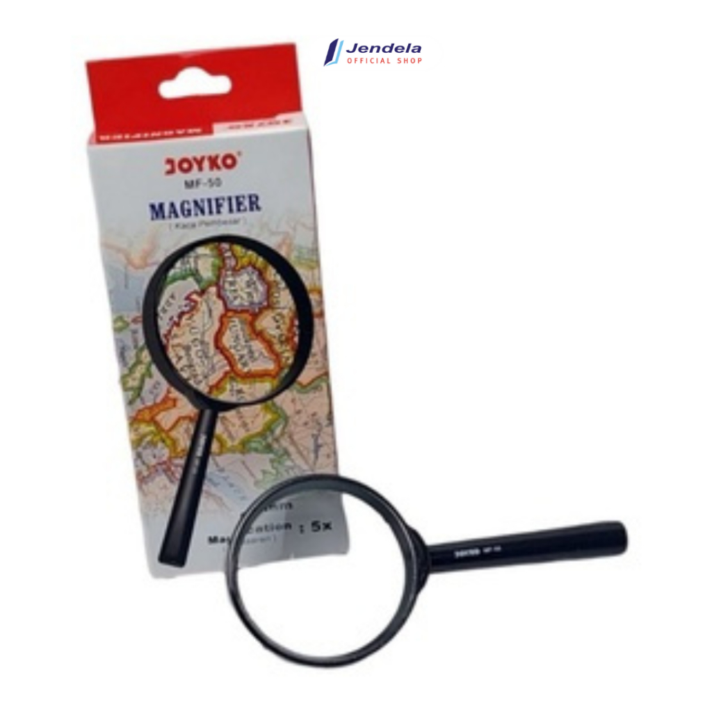 Jual Kaca Pembesar Joyko Lup Kaca Magnifying Glass MF-100 ATK - Alat ...