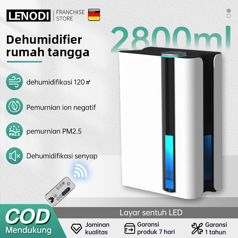 Jual LENODI Dehumidifier Dehumidifier Tangki Air 2,8l Diam 100 ...