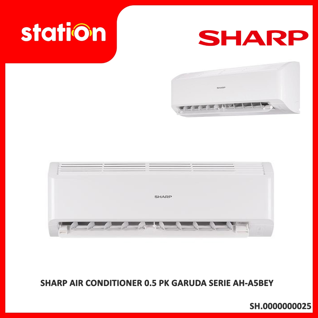 Jual SHARP AIR CONDITIONER 0.5 PK AH-A5BEY / 1 PK AH-A9BEY GARUDA SERIES | Shopee Indonesia